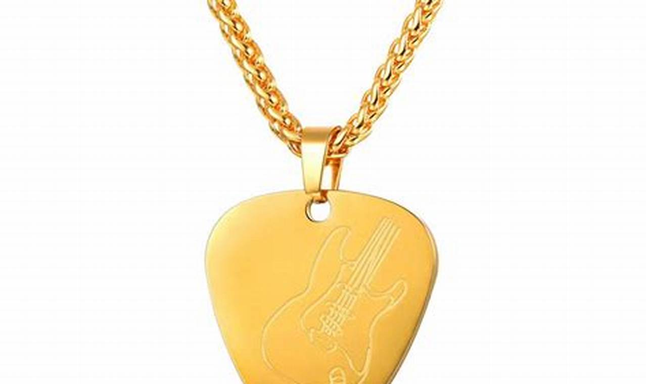 Unveiling the Allure of Guitar Pick Necklaces: Discoveries and Insights