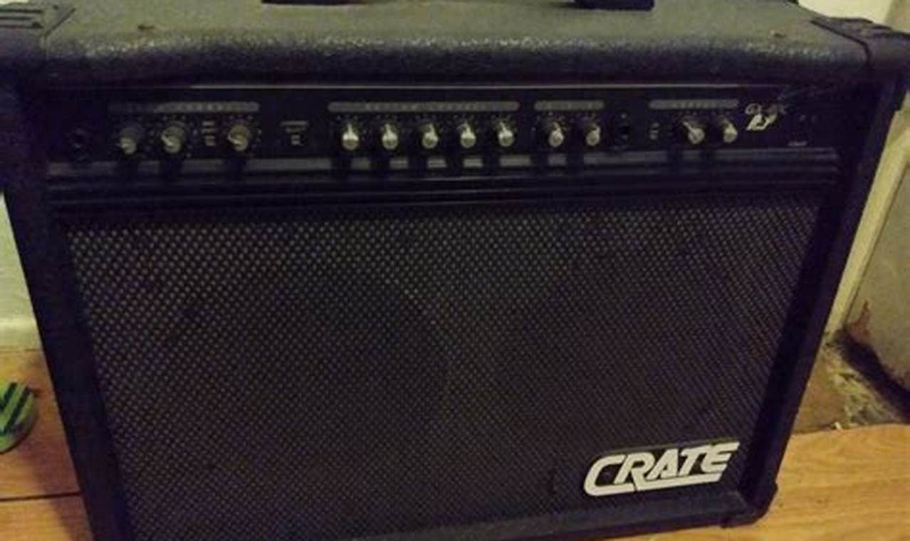 Unleash Your Electric Potential: Discover the Crate GX-40C Amplifier