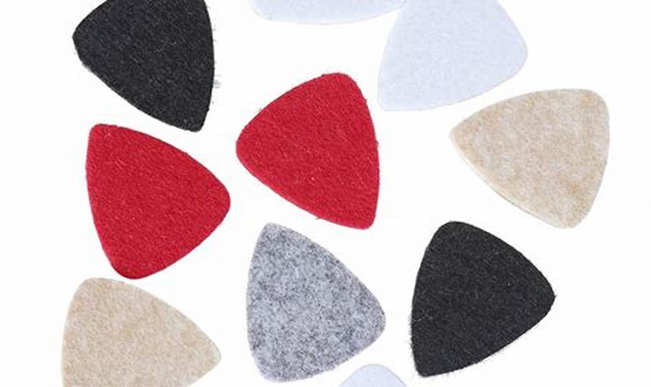 Unveiling the Secrets of Felt Guitar Picks: Uncover a World of Sonic ...