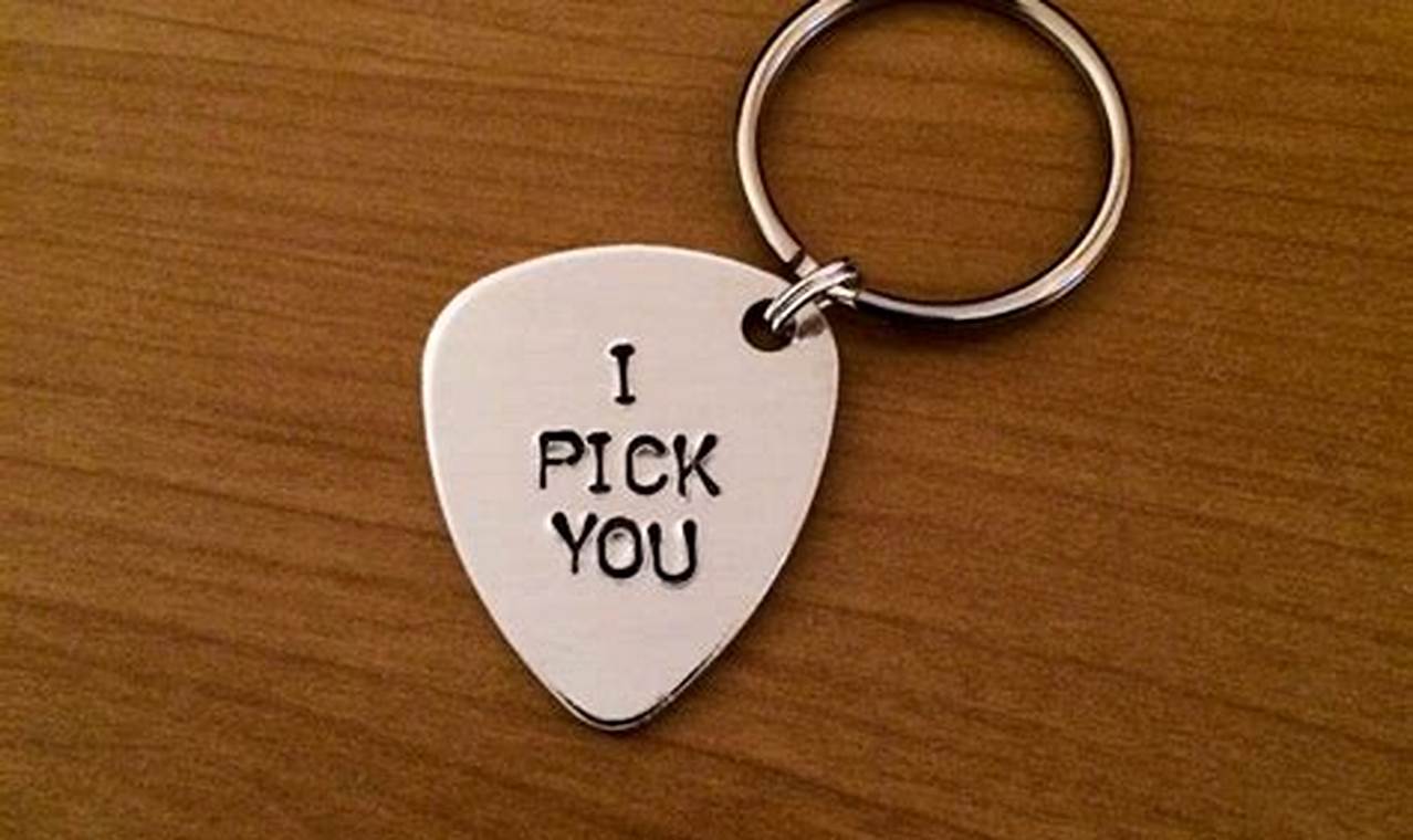 Unveiling the Ultimate Guide to Guitar Pick Keychains: Discover ...