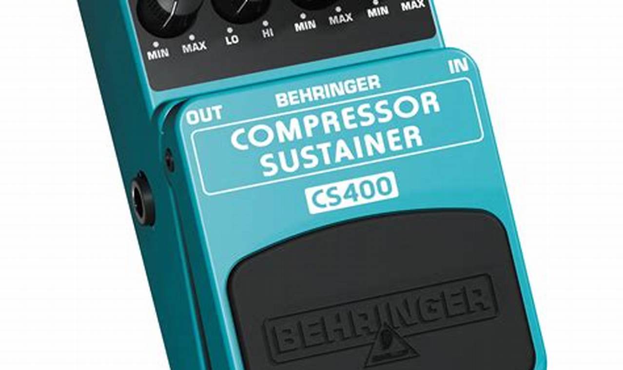 Unleash Your Guitar's Potential: A Deep Dive into Compressor Pedals