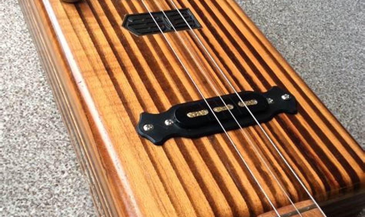 Unveiling the Enchanting World of 3 String Cigar Box Guitars: A Journey ...
