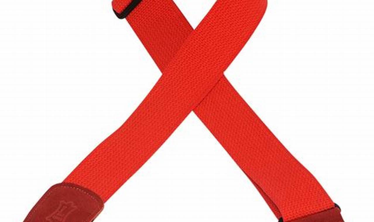 Unveil the Secrets of Red Guitar Straps: A Journey of Discovery