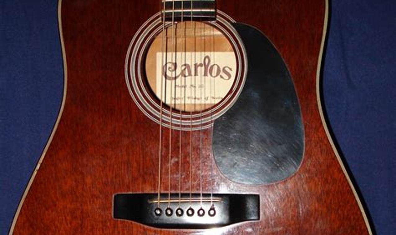 Unveiling the Secrets of Carlos Acoustic Guitars: A Journey of Sound ...