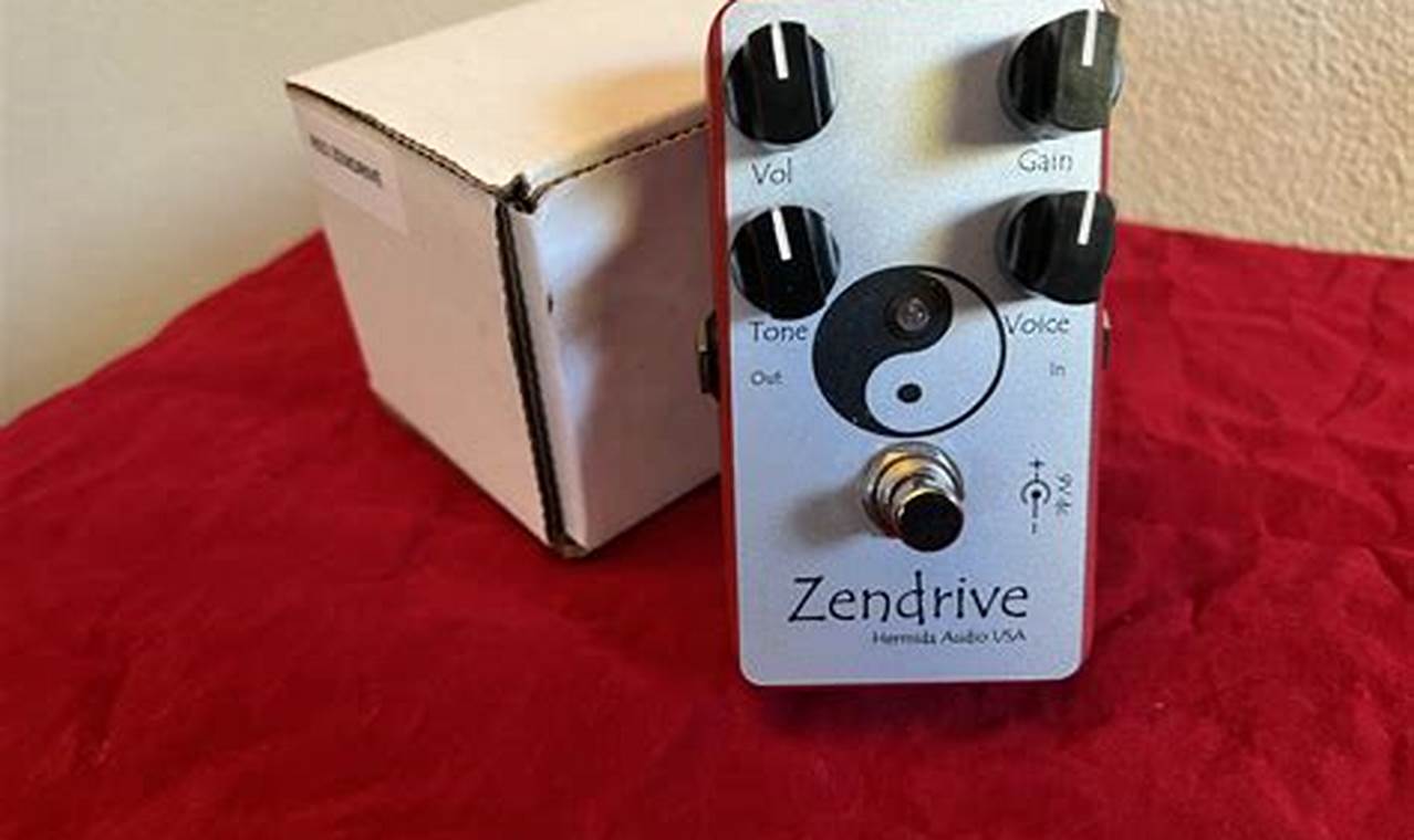 Unlock the Secrets of the Zendrive Guitar Pedal: A Journey of Tonal ...