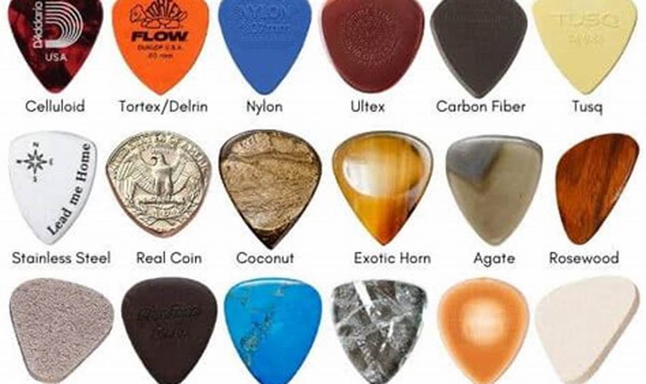 Uncover the Secrets of Guitar Pick Materials: A Journey to Enhanced Playing