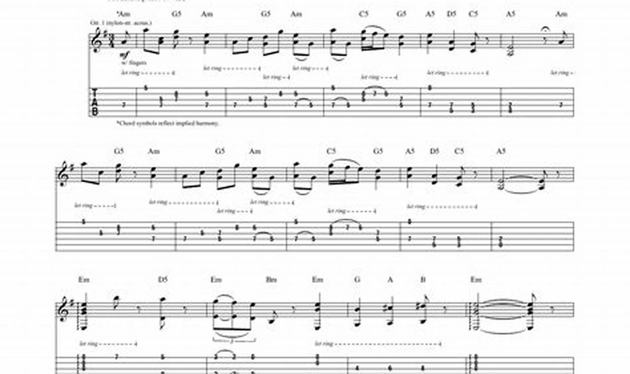 Unlock the Secrets of "Maggie May": A Journey Through Its Iconic Guitar Tab