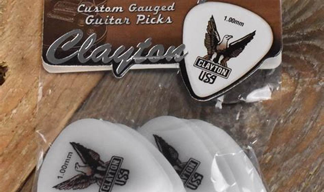 Unveiling the Secrets of Guitar Picks: Discover the Ultimate Guide to ...