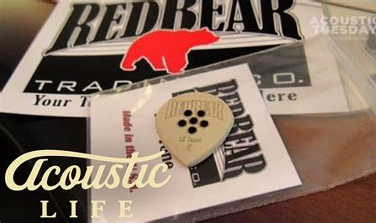 Unveiling the Secrets of Redbear Guitar Picks: Discoveries and Insights ...