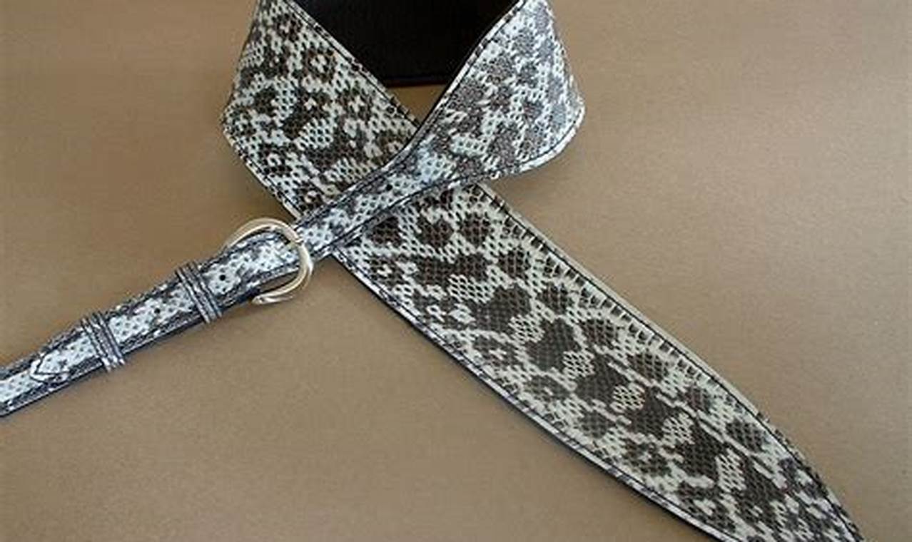 Unleash the Secrets of Snake Guitar Straps: Discoveries and Insights