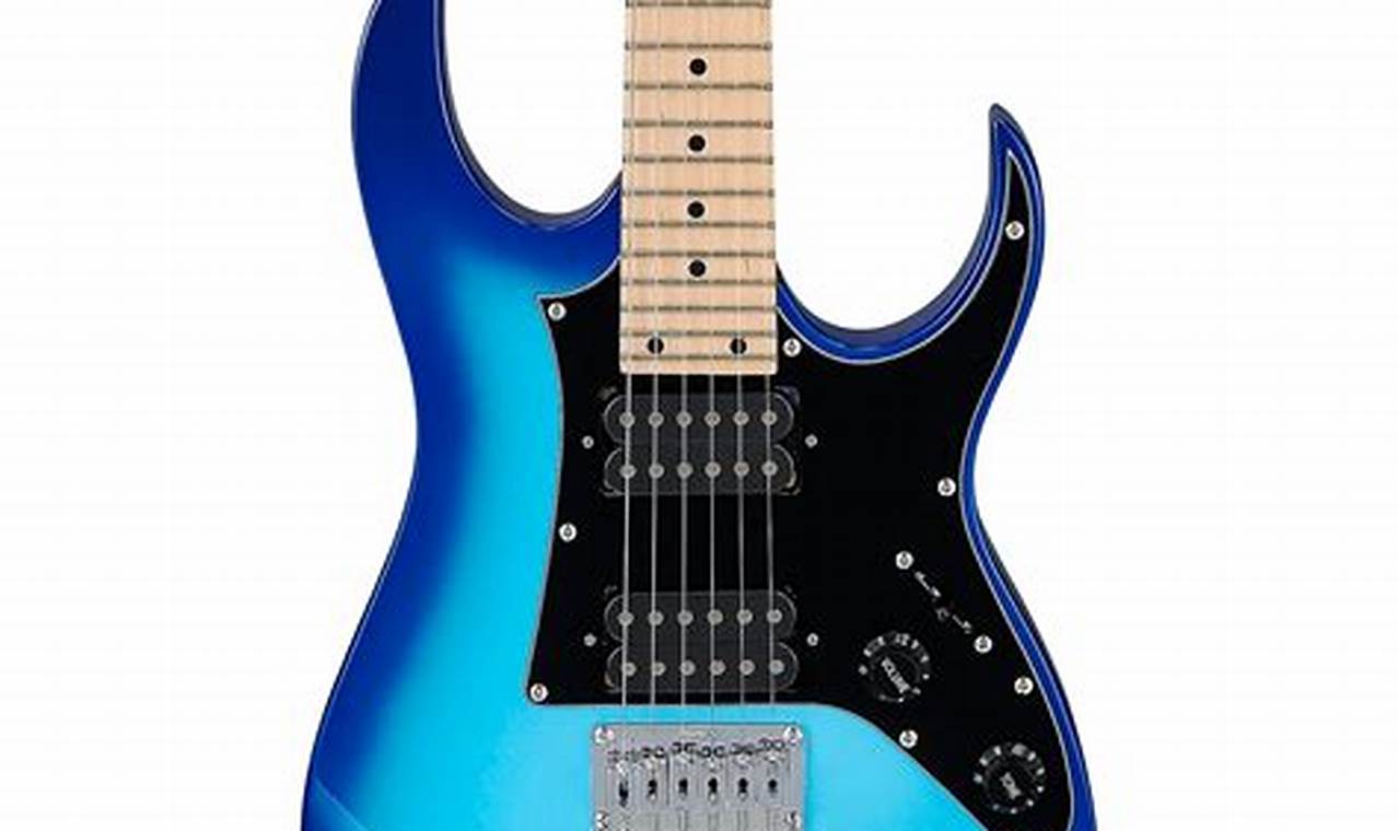 Unveiling the Electric Blue Electric Guitar: A Symphony of Style and Sound