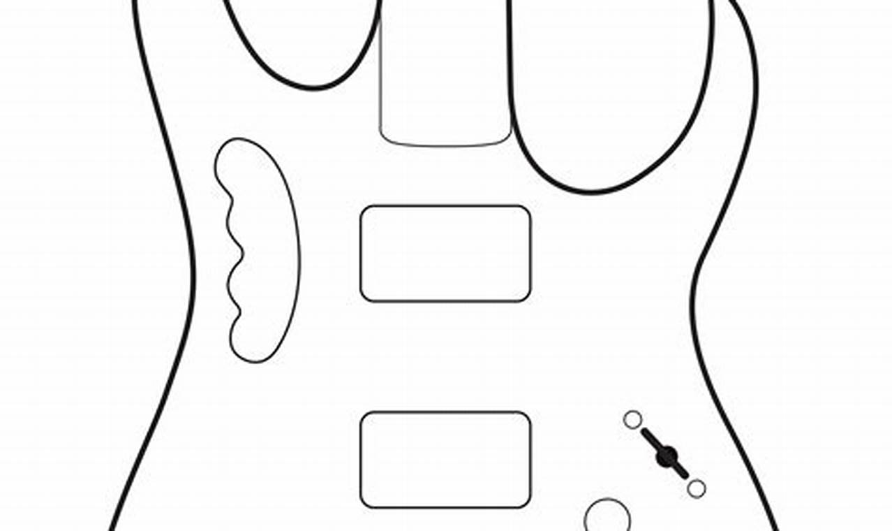 Unveil the Secrets: Electric Guitar Body Outlines Explored