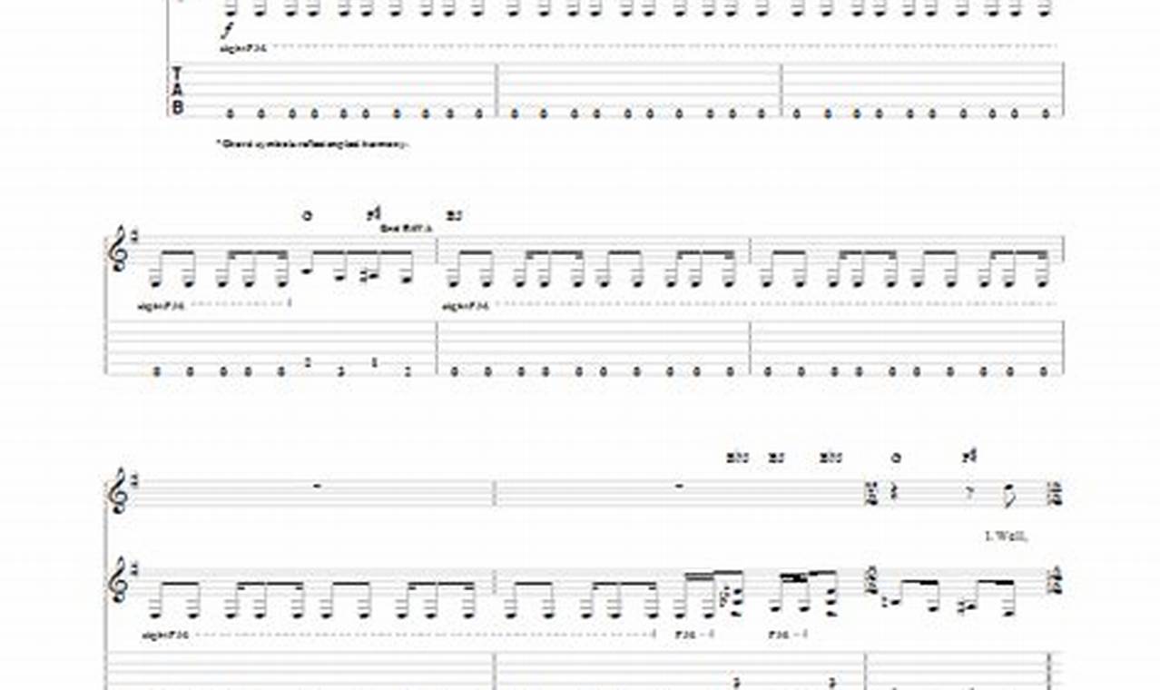Unlock the Secrets of "Thunder Kiss '65": The Ultimate Guitar Tab Guide