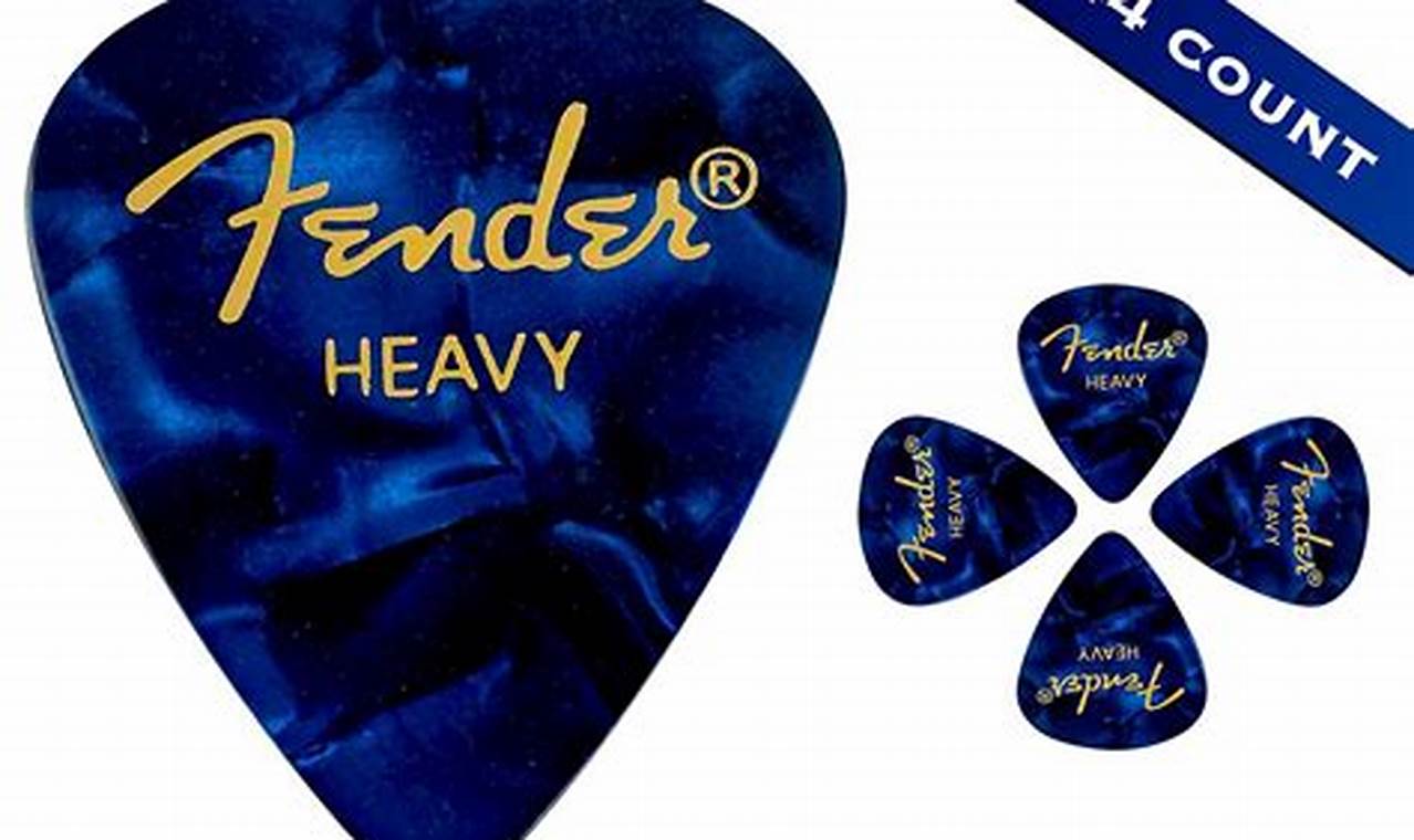 Unveiling the Power: A Comprehensive Guide to Heavy Guitar Picks
