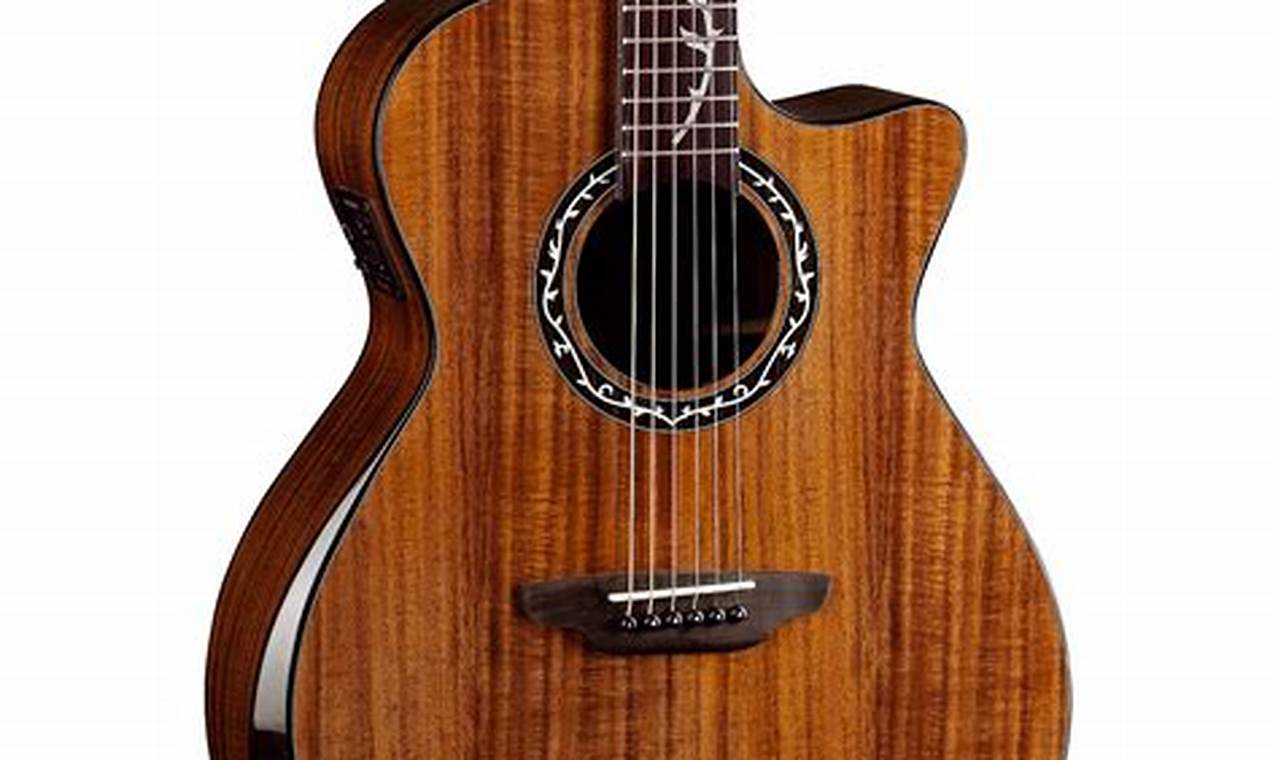 Unveil the Enchanting Soundscapes of Acoustic Guitar Luna