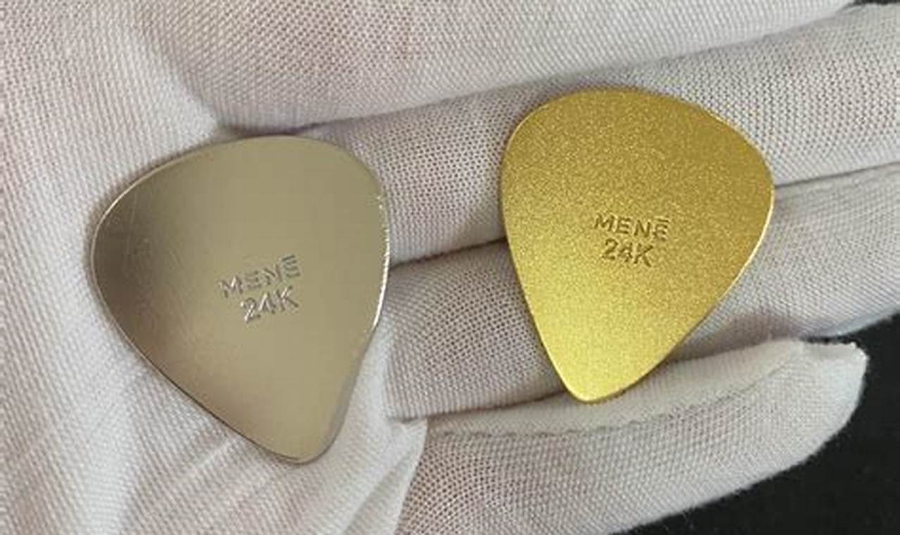 Uncover the Golden Secrets: An Exploration of Guitar Pick Gold