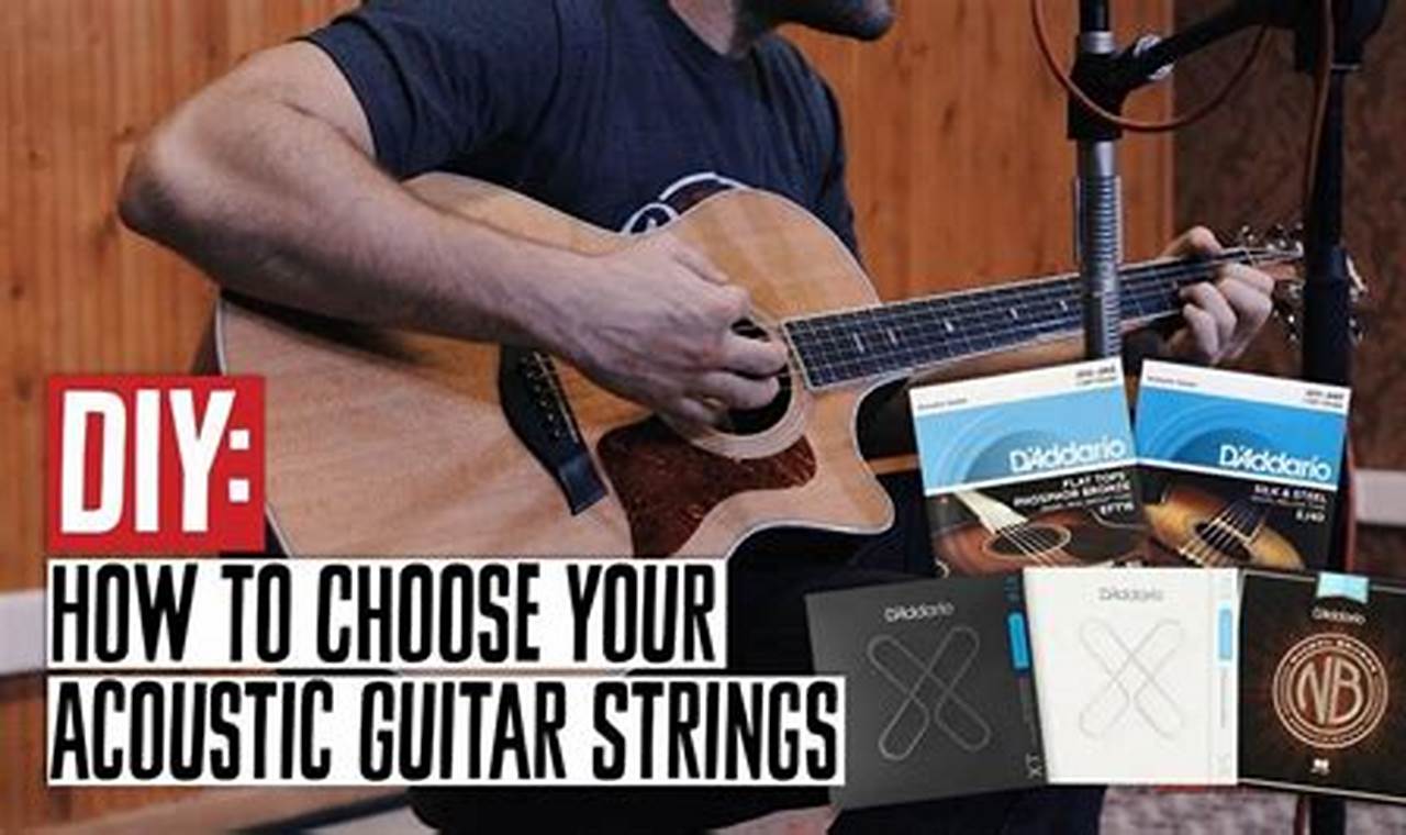 Discover the Secrets of "Best Strings for an Acoustic Guitar" Today!
