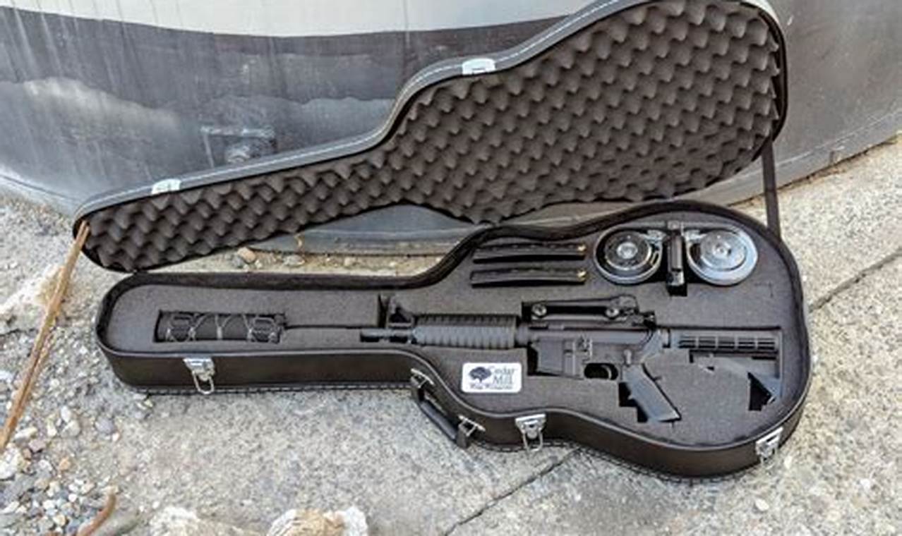 Unveiling the Secrets of Guitar Shaped Gun Cases: A Treasure Trove of ...