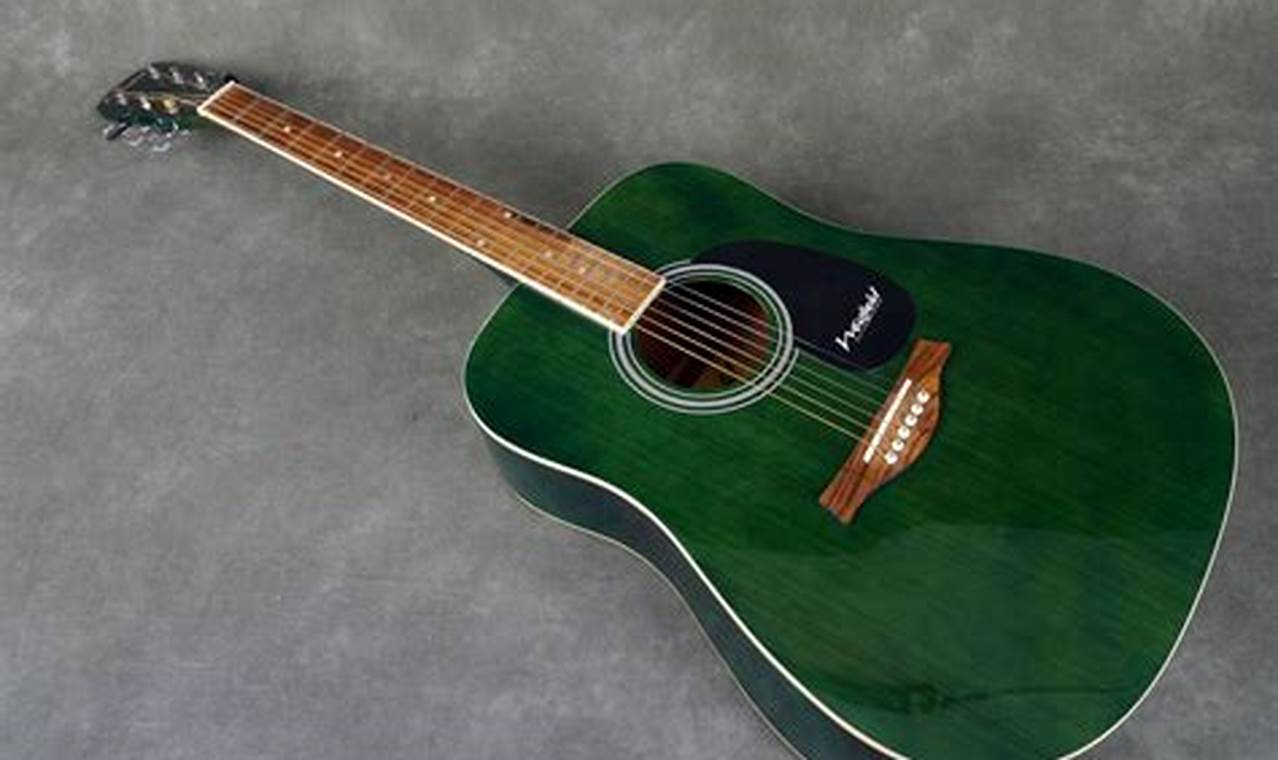 Discover the Allure of the "Acoustic Guitar Green": Uncover a World of ...