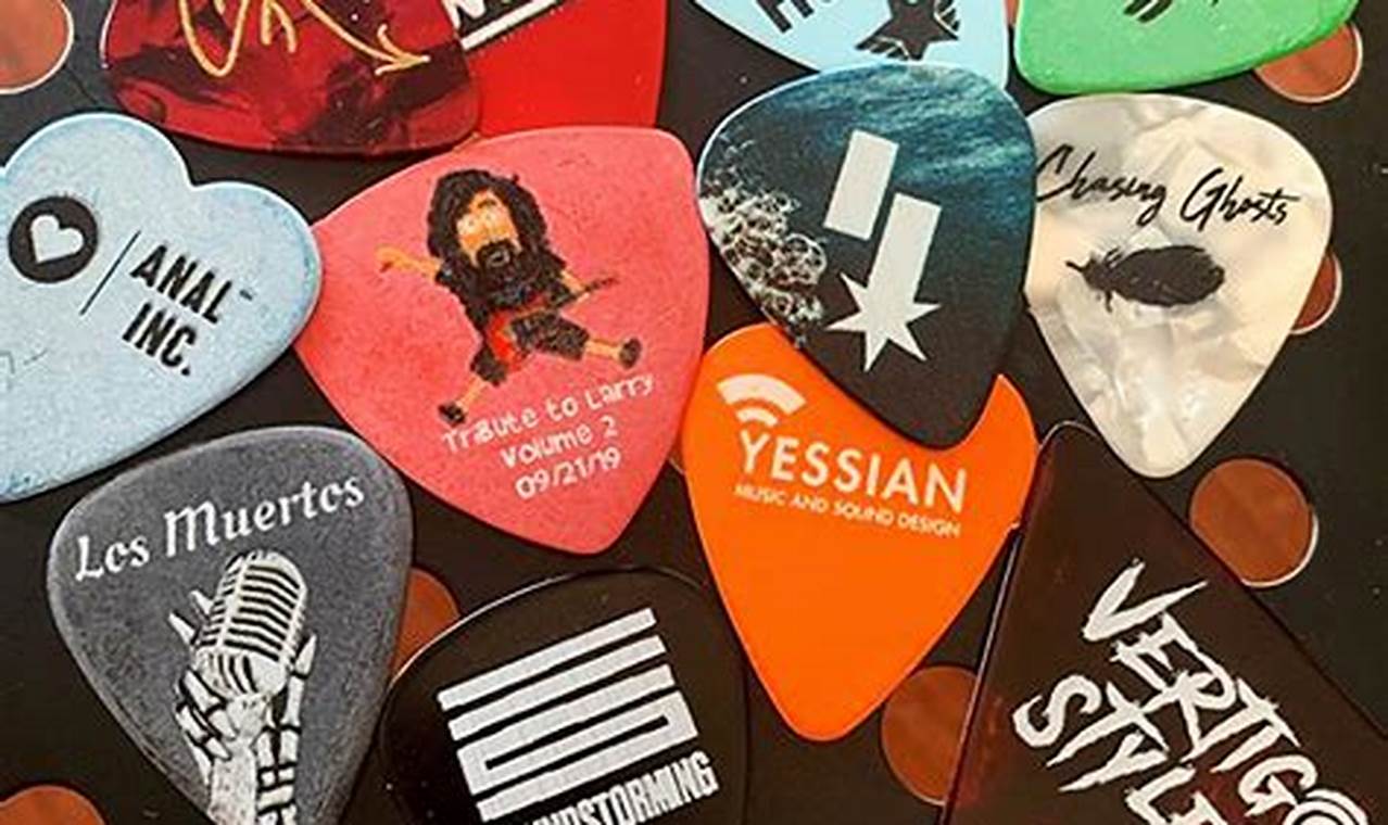 Unleash Your Guitar's Potential: Discover the World of Custom Picks