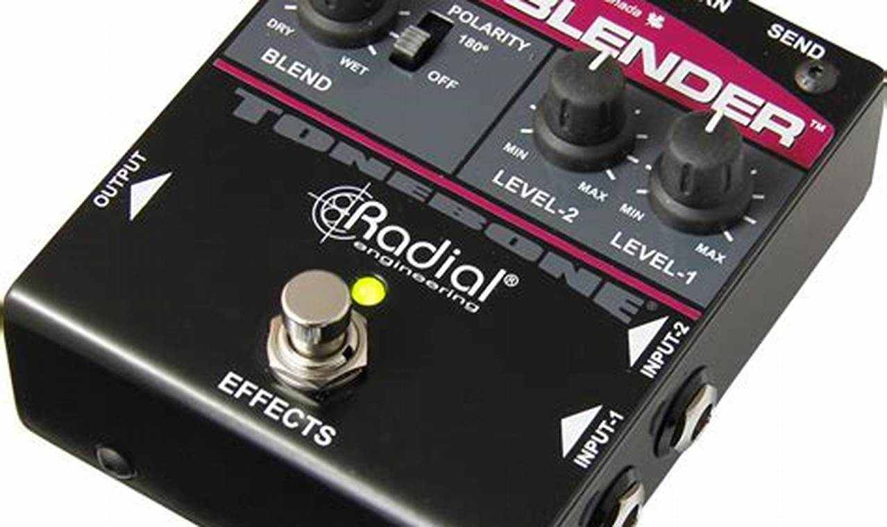 Unleash Your Sonic Potential: Discover the Power of Mixer Guitar Pedals