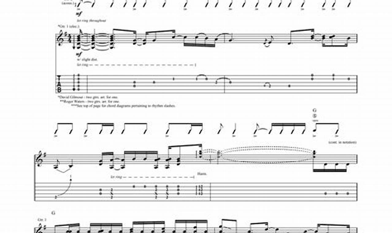 Unleash Your Inner Gilmour: Discover the Secrets of "Fearless" Guitar Tab