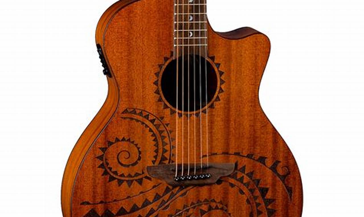 Unveil the Enchanting Realm of the Luna Acoustic-Electric Guitar
