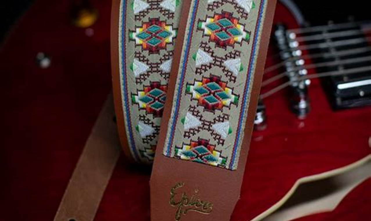 Unveiling the Enchanting World of Aztec Guitar Straps: Discoveries and ...