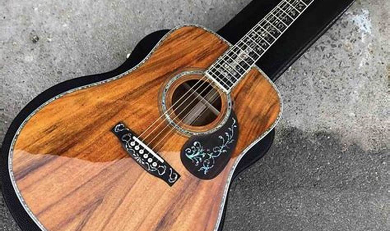 Unveiling the Enchanting World of Koa Wood Acoustic Guitars ...