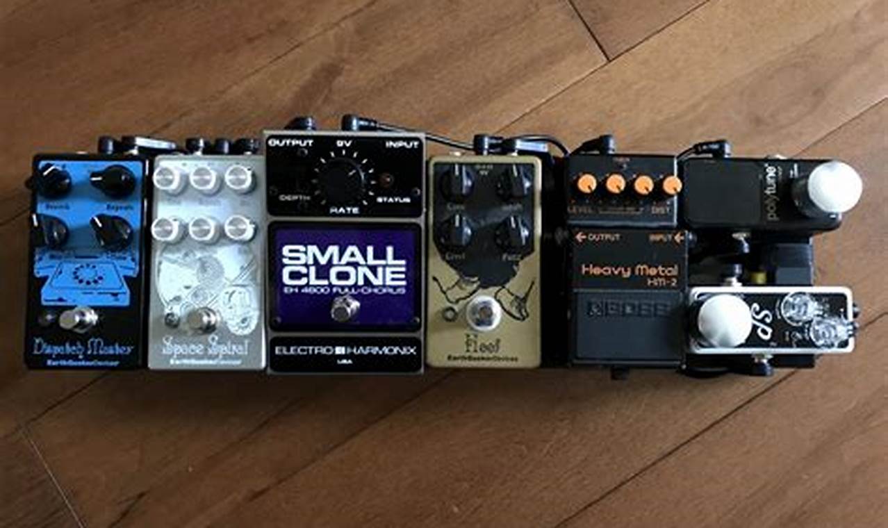Unveil the Sonic Secrets: A Guide to the Best Guitar Pedals for Shoegaze