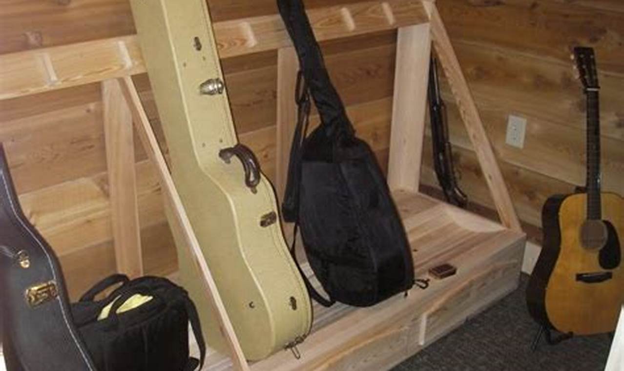 Uncover the Secrets: The Ultimate Guide to Guitar Case Rack Plans