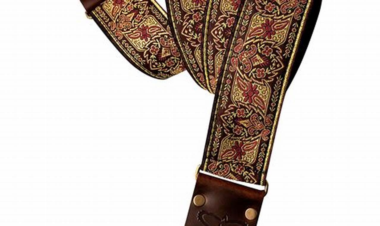 Unleash the Secrets of Jacquard Guitar Straps: Discover a World of ...