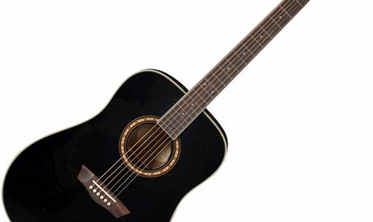 Uncover the Enchanting World of Acoustic Black Guitars: A Journey into ...