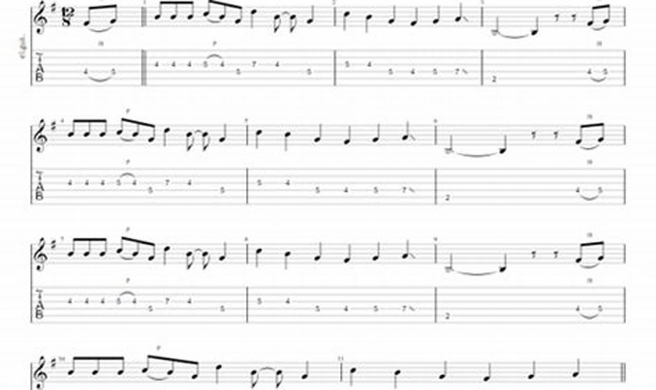 Unlock the Secrets of "Guitar Tab Phantom of the Opera": A Musical Odyssey