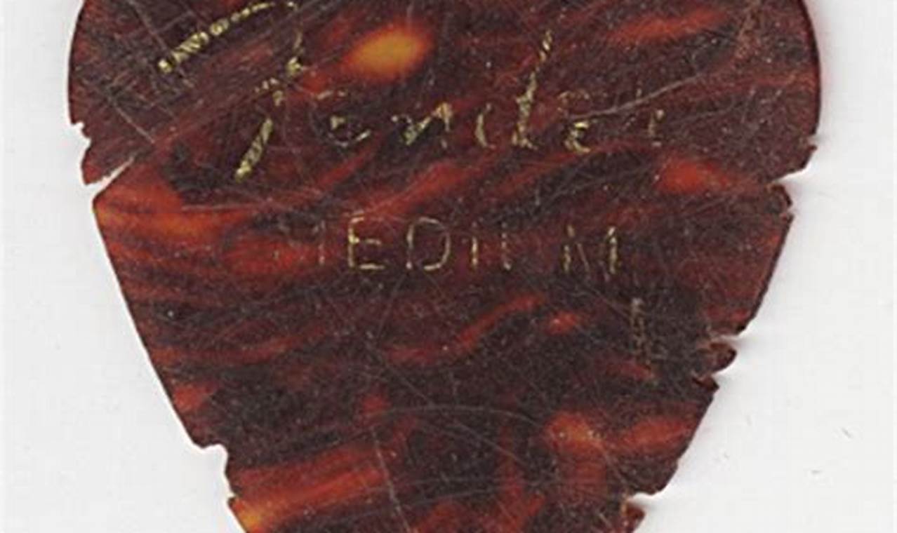 Unveiling the Secrets of Jimi Hendrix's Iconic Guitar Picks