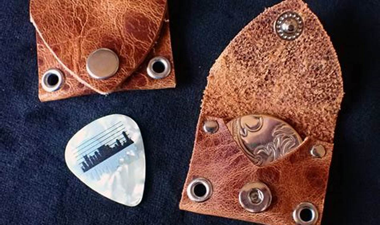 Unleash the Secrets: Discover the Ultimate Leather Guitar Pick Pouch Guide
