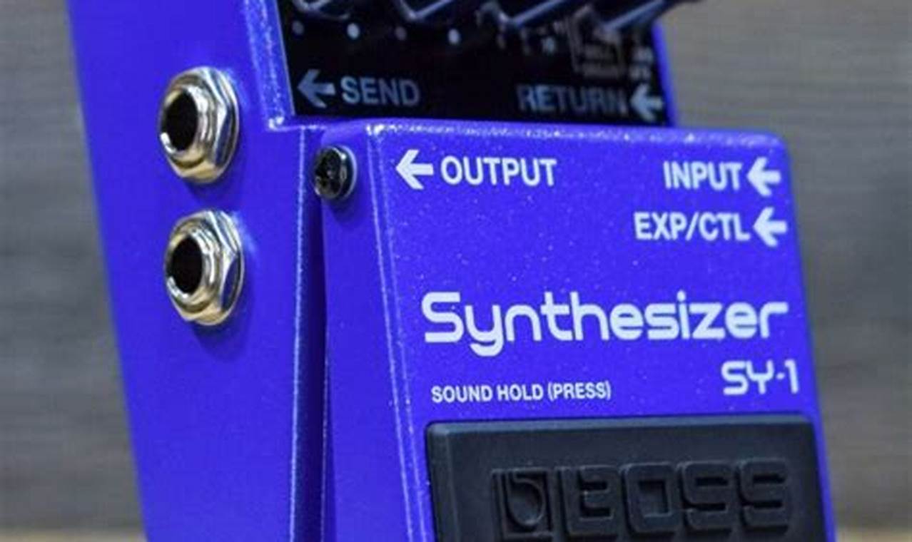 Unleash Your Sonic Potential with Synth Guitar Effects Pedals ...