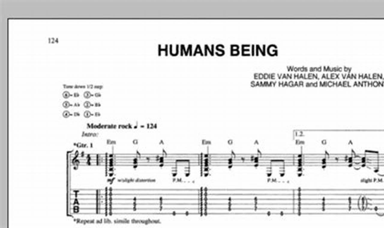 Unleashing the Power of "Humans as Guitar Tabs": Discoveries and Insights