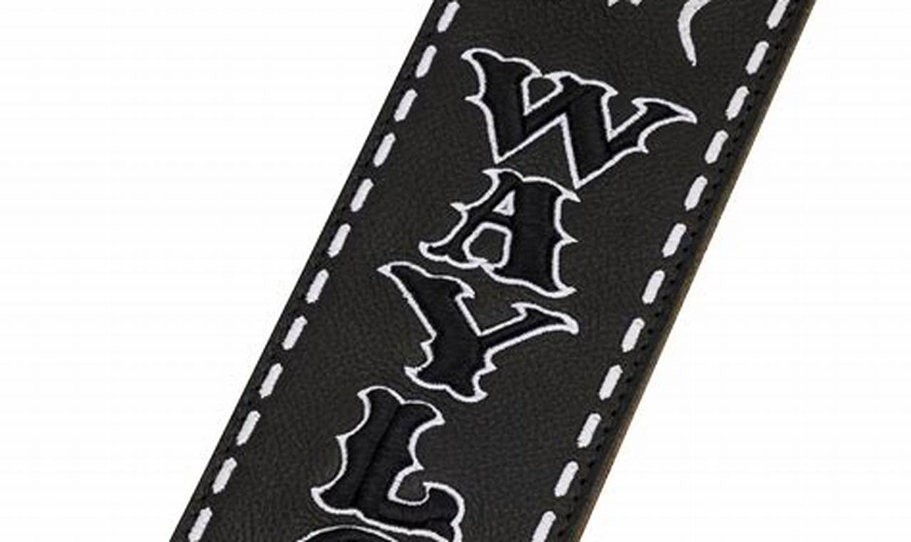 Unveiling the Significance Behind Waylon Jennings' Iconic Guitar Strap