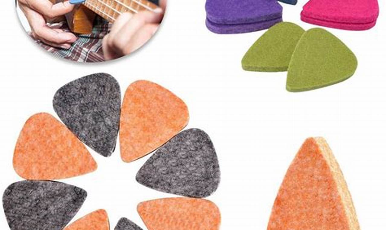 Unveil the Secrets of Felt Guitar Picks: A Journey of Tone, Grip, and ...