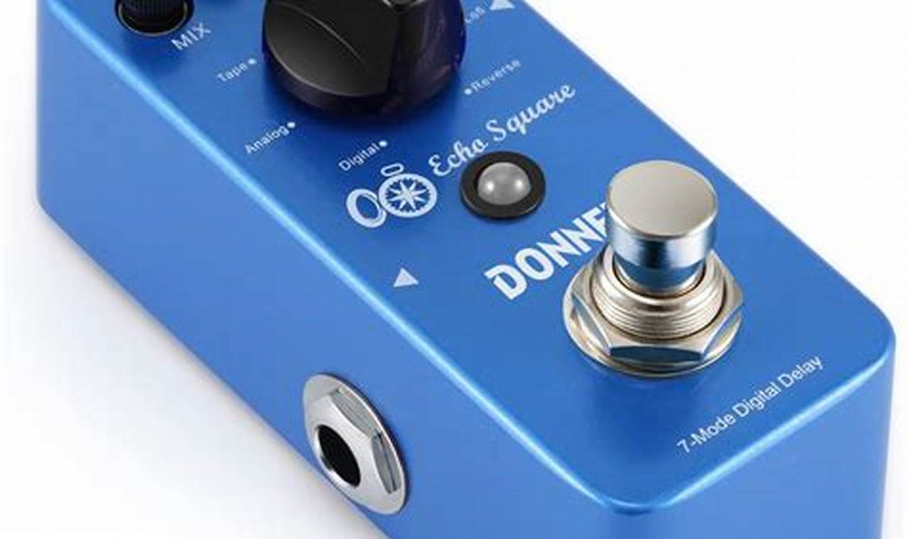 Discover the Sonic Alchemy of Reverse Guitar Pedals