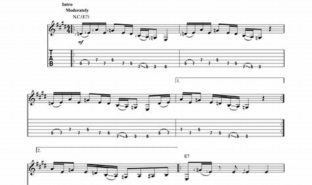 Unveiling the Secrets of "Life in the Fast Lane" Guitar Tab ...