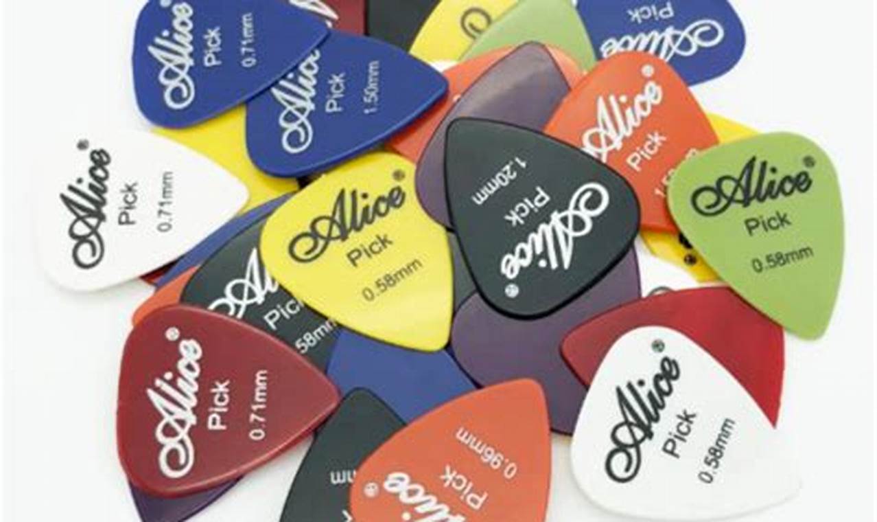 Discover the Ultimate Guide to "100 Guitar Picks": Unlocking Tonal ...