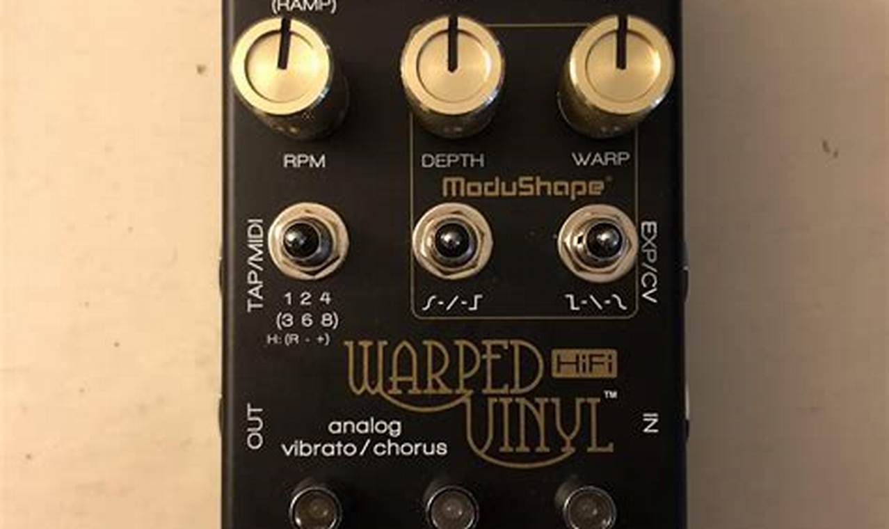 Discover the Secrets of Warped Vinyl Guitar Pedals: Unveil a World of ...