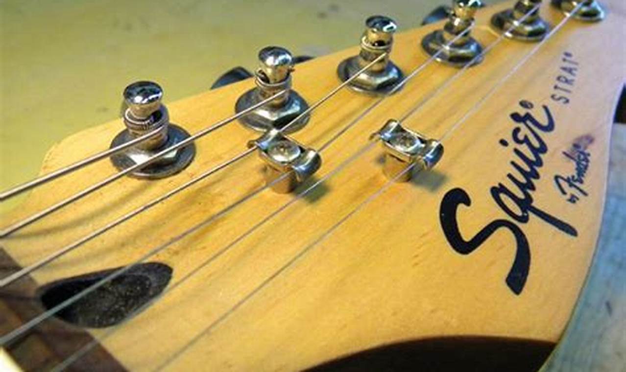 Unlock the Secrets to Perfect Guitar String Trees: Enhancing Tone ...
