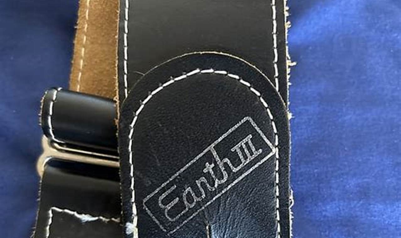 Uncover the Secrets: Earth III Guitar Straps Unveiled