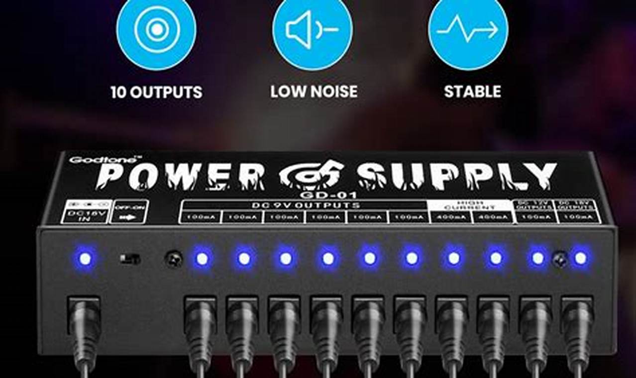 Discover the Power and Clarity of 18v Guitar Pedals