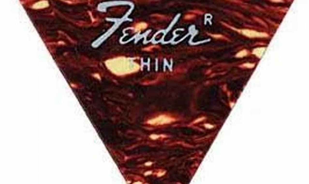 Fender Triangle Guitar Picks: Unveiling the Secrets to Exceptional Playing