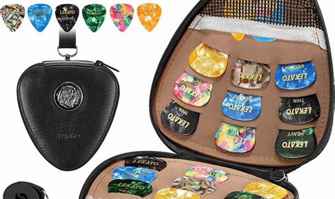 Uncover the Essential Secrets: The Ultimate Guide to Guitar Picks Cases