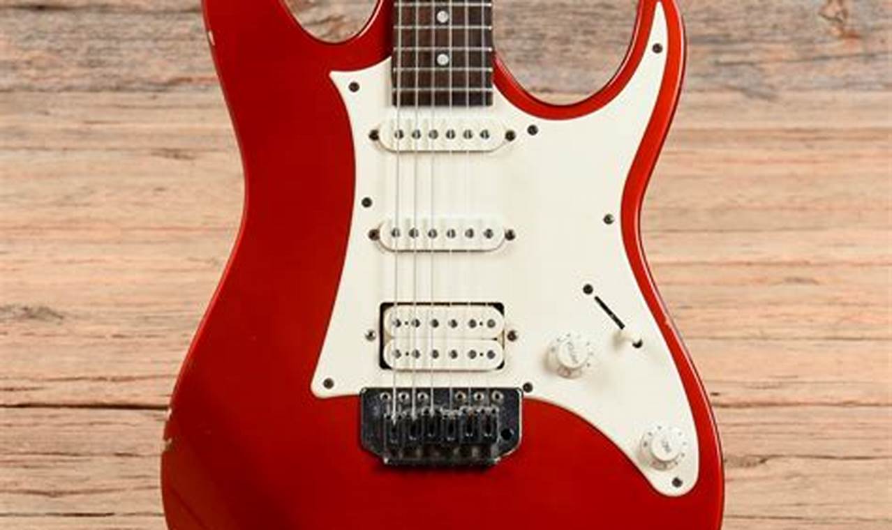 Unveiling the Allure and Power of White and Red Electric Guitars